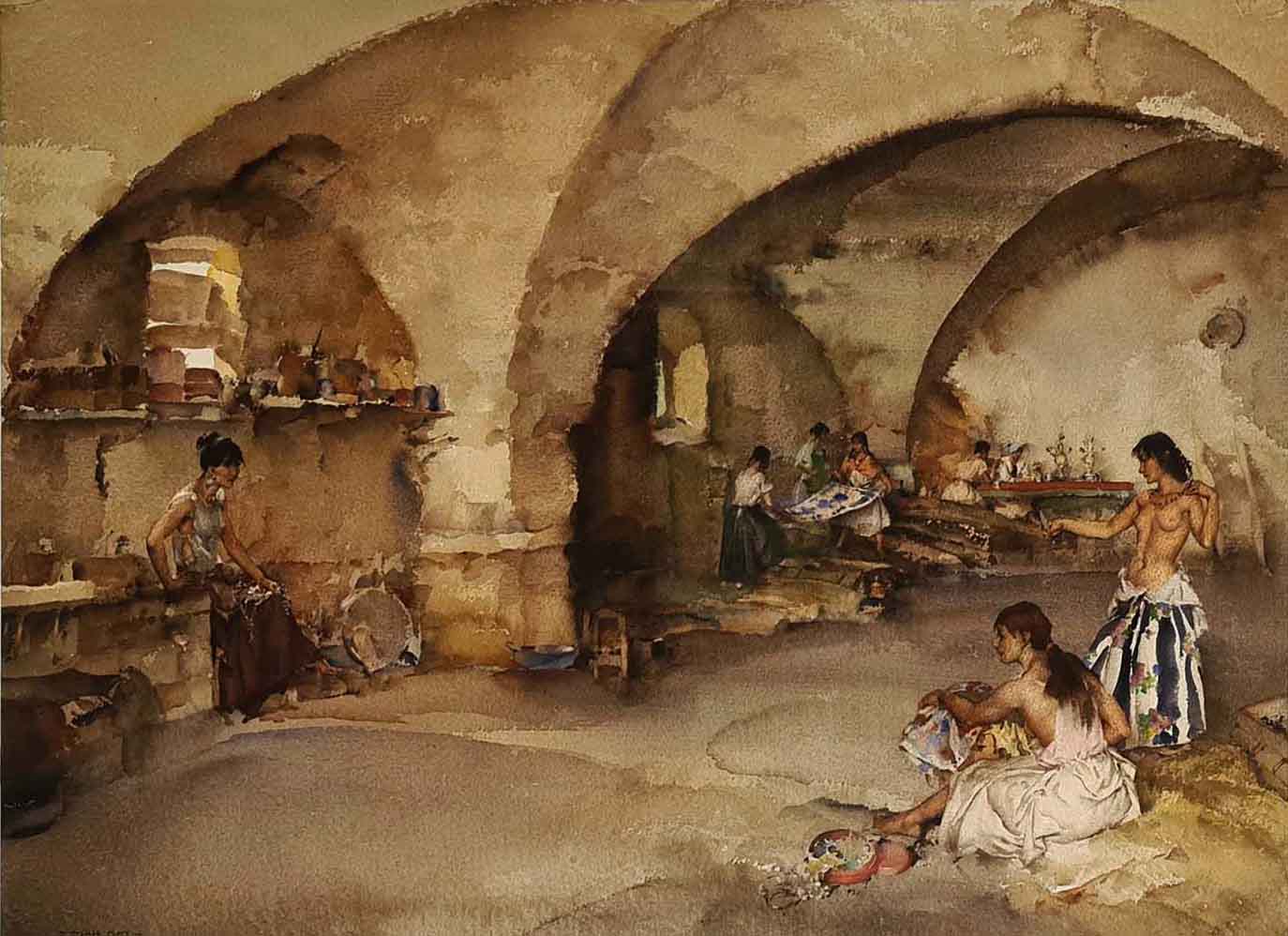 Russell Flint Paintings